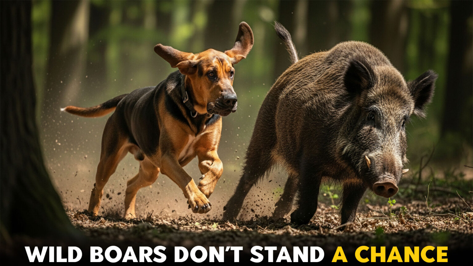 7 Dog Breeds That Chase Wild Boars Successfully