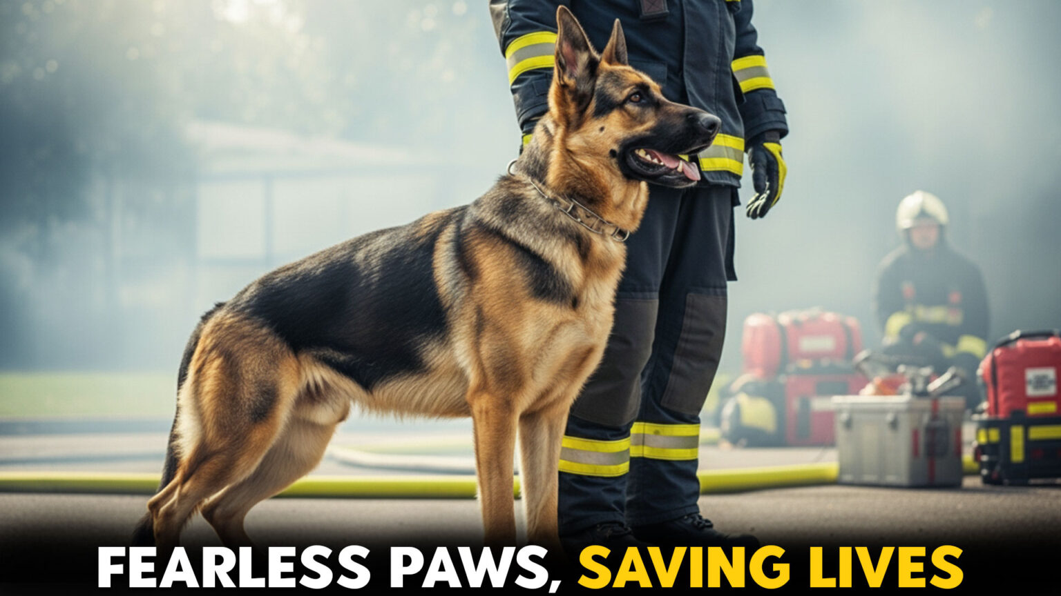 7 Best Toughest Dog Breeds For Firefighting