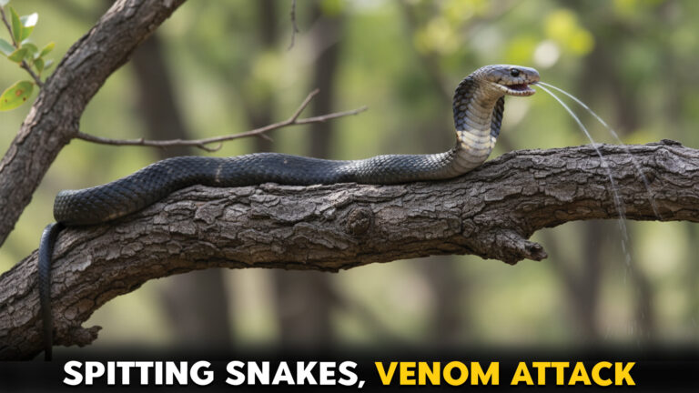 7 Snakes That Spit Venom At Threats
