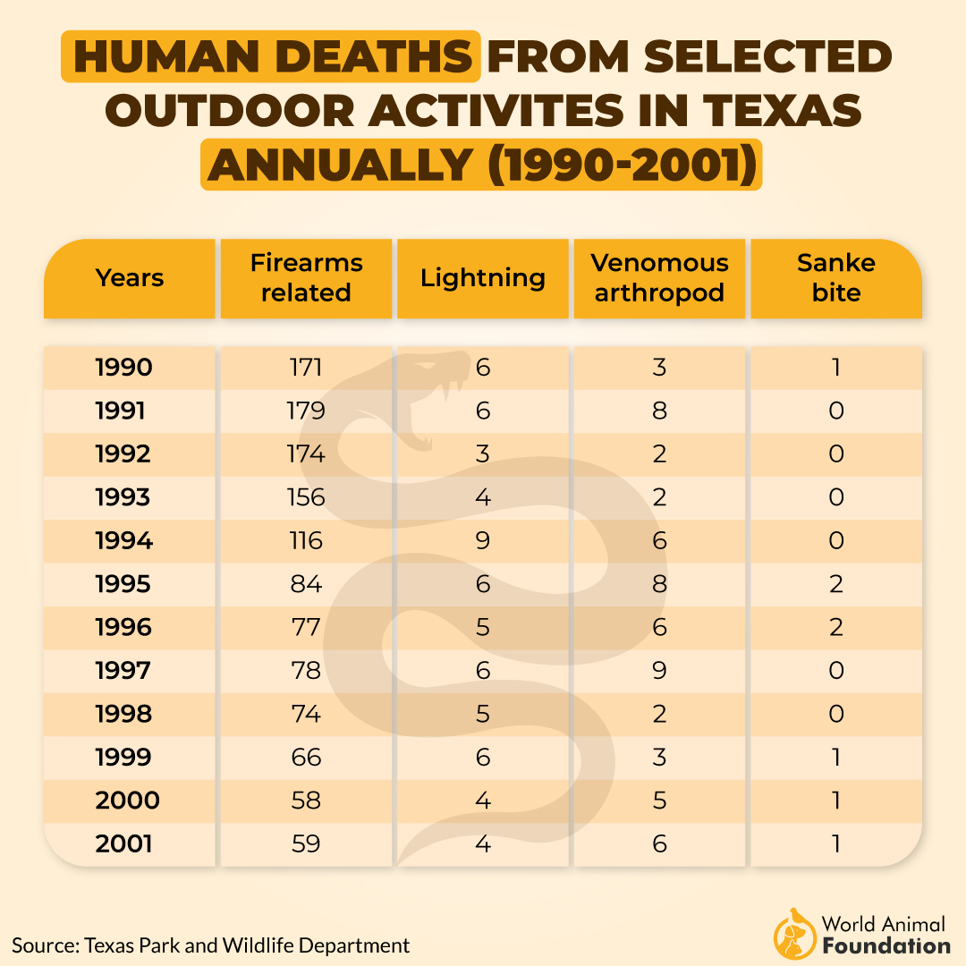 Snake Bite Statistics By State [2026 Updated]